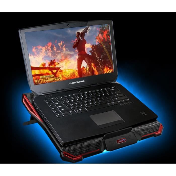 Refroidisseur PC Portable - Refroidissement Maximal - 5 Ventilateurs ...