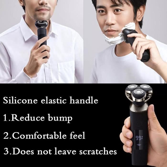 TONDEUSE A BARBE,KM661--rasoir électrique multifonction pour hommes ...