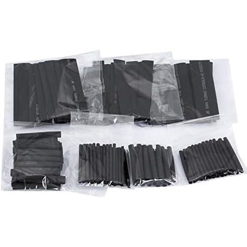 Gaines Câble,Manchon De Câble 127 Pcs Tube De Manche Thermorétrien ...