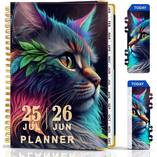 Diary 2025-2026 – Daily Planner,a5 Planners 2025 2026 Week to View July ...