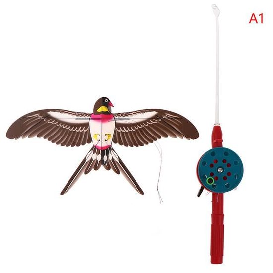 CERF-VOLANT,A1--Mini Cerf-volant En Plastique Pour Enfants, Avec Frein ...