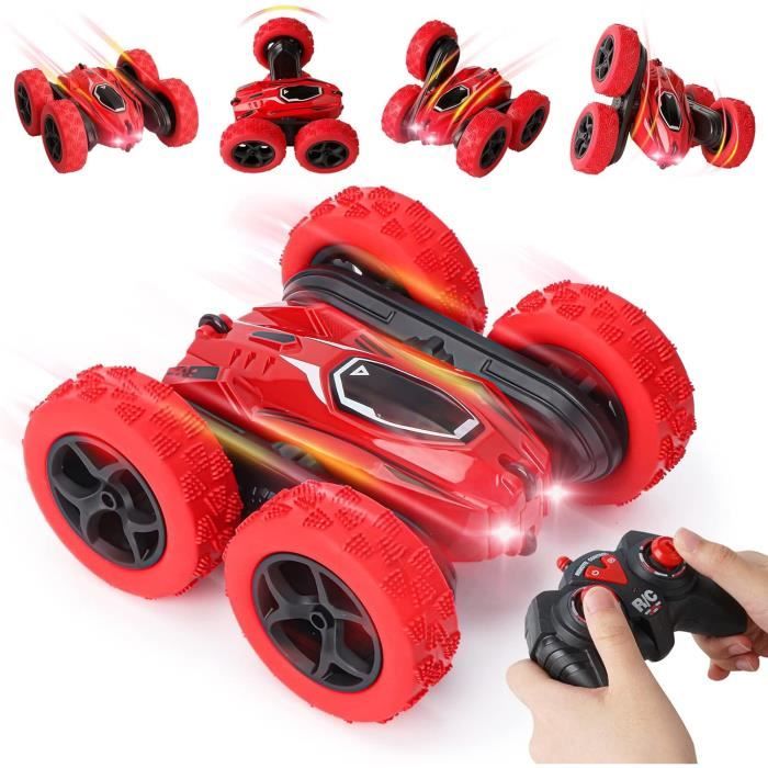 Voiture Télécommandée Tout-Terrain - Rotation 360° - Crawler Camion Radiocommandée 4X4 pour ...