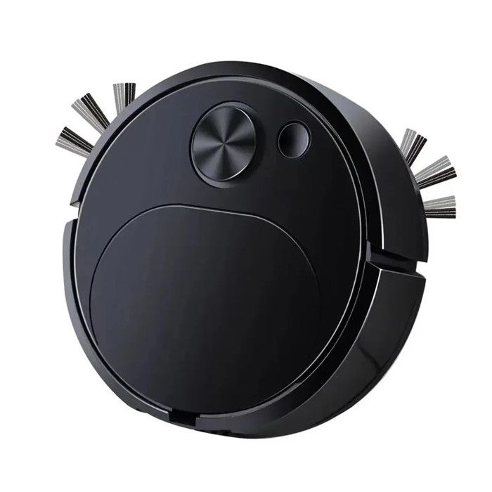 Robot nettoyeur de sol 3 en 1,avec support sec,balayage,aspiration ...