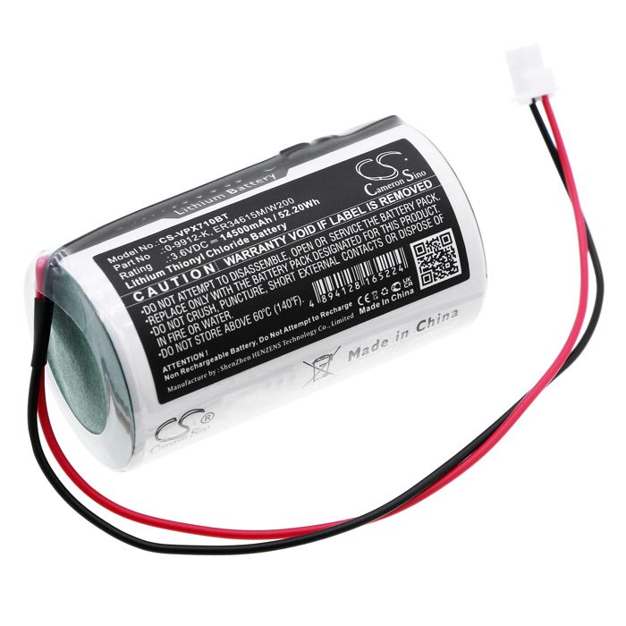 TECHTEK CS-VPX710BT Batterie compatible avec [Visonic] MC-S710, MC-S720 ...