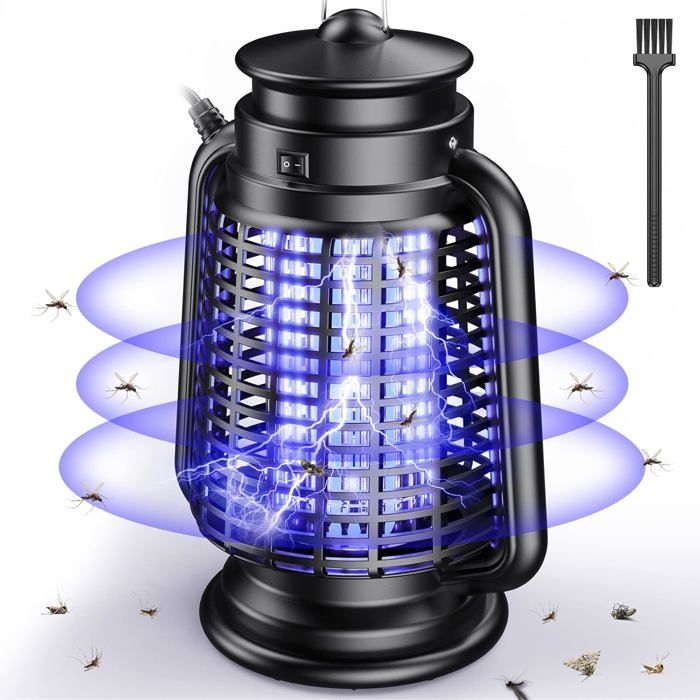 Lampe Anti Moustique Intérieur Exterieur Tue Mouche Electrique Lampe ...