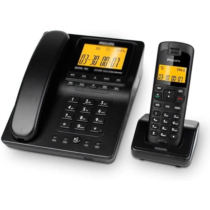 Téléphone Fixe 2. 4G sans Fil numérique Téléphone, Téléphone numérique ...