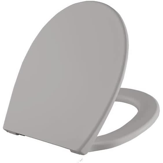 Couleur Manhattan Gris Abattant de WC avec système d'abaissement ...