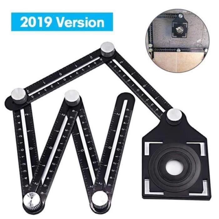 EQUERRE - COMPAS - REGLE - RAPPORTEUR - TRUSQUIN Règle Mesure Multi ...