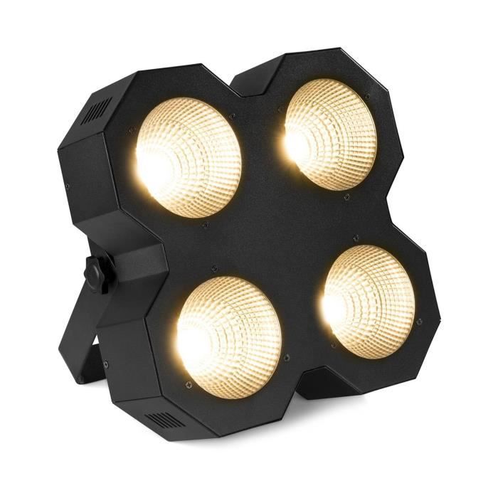 Projecteur de scène et stroboscope BeamZ SB400 - 4 LEDs x 50W - DMX ...