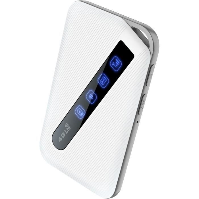 Mobile Wifi Portable Hotspot 4G Lte Sim Routeur Cat4 150 Mbps, 3000 Mah ...