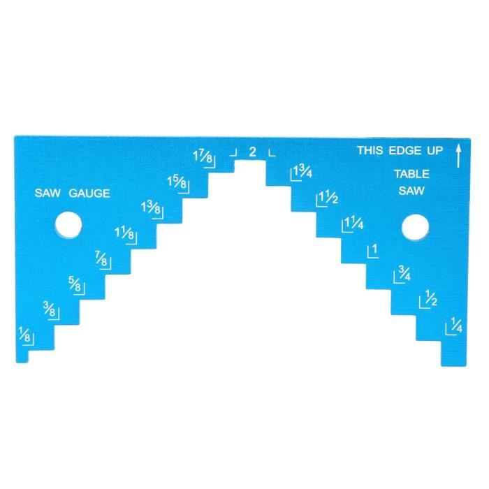 Eiffel Jauge De Profondeur Scie À Table De Travail Du Bois En Aluminium ...