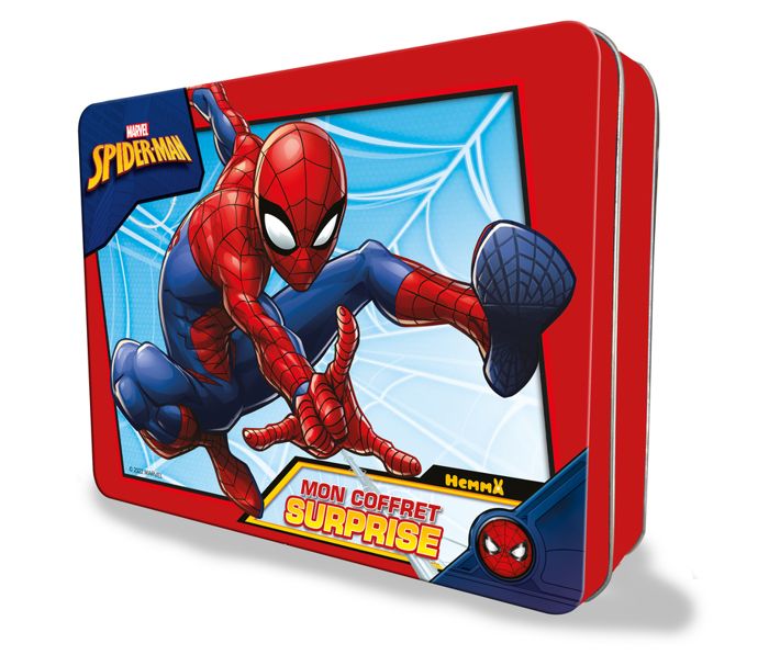Marvel Spider-Man Mon coffret surprise Coffret coloriage et activités ...