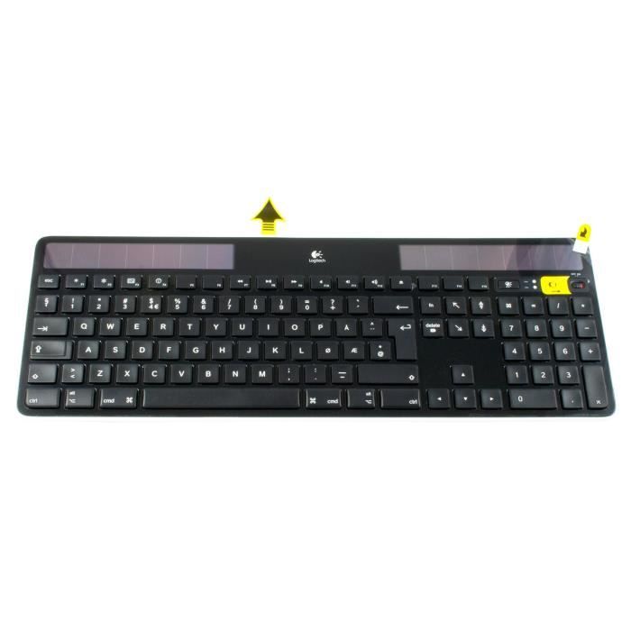 Logitech Wireless Solar Keyboard K750 pour Mac avec mise en norvégien ...