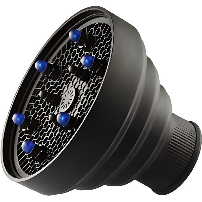 Embout diffuseur pliable en silicone pour sèche-cheveux de voyage ...