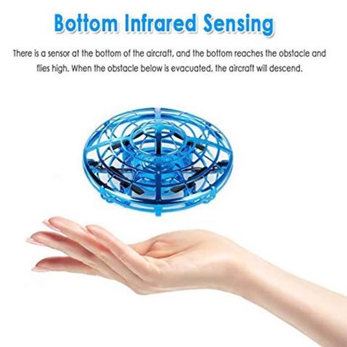 Avion à induction hélicoptère volant mini drone rc ufo drone infraed ...
