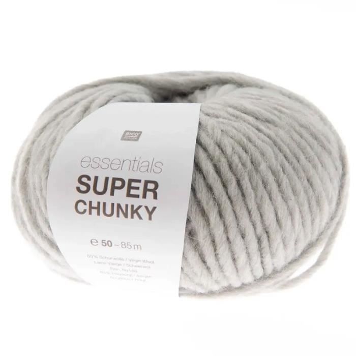 Laine - RICO DESIGN - Essentials Super Chunky - 50g - 50% laine - 50% ...