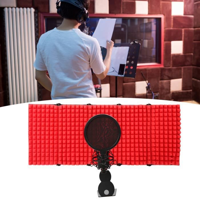 SALALIS Couvercle d'absorption acoustique de micro pliable à cinq ...