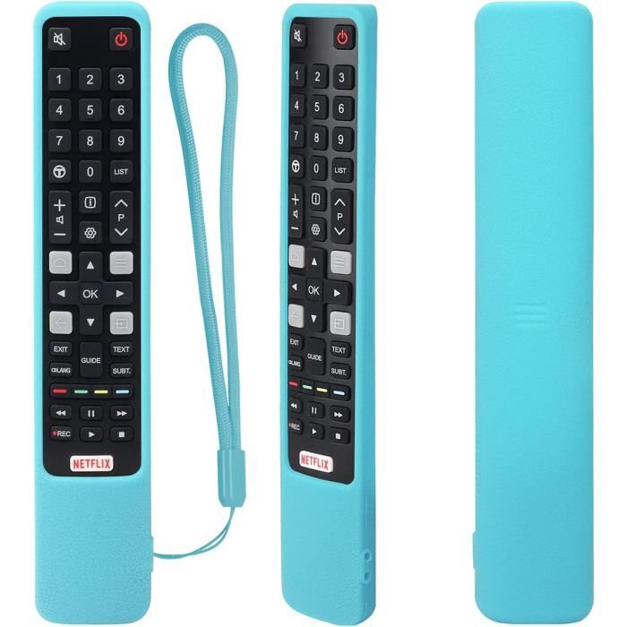 Étui De Protection En Silicone Pour Rca Tcl Télécommande, Rc802N ...