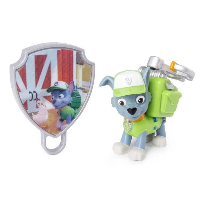PAT PATROUILLE Figurine d'action verte - Rocky - Cdiscount Jeux - Jouets