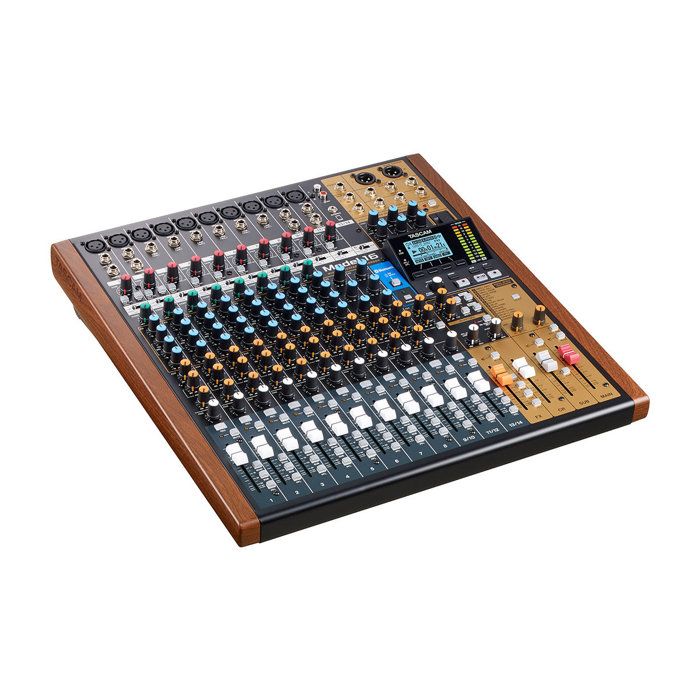 TASCAM Console de mixage analogique 14 voies et enregistreur 16 canaux ...