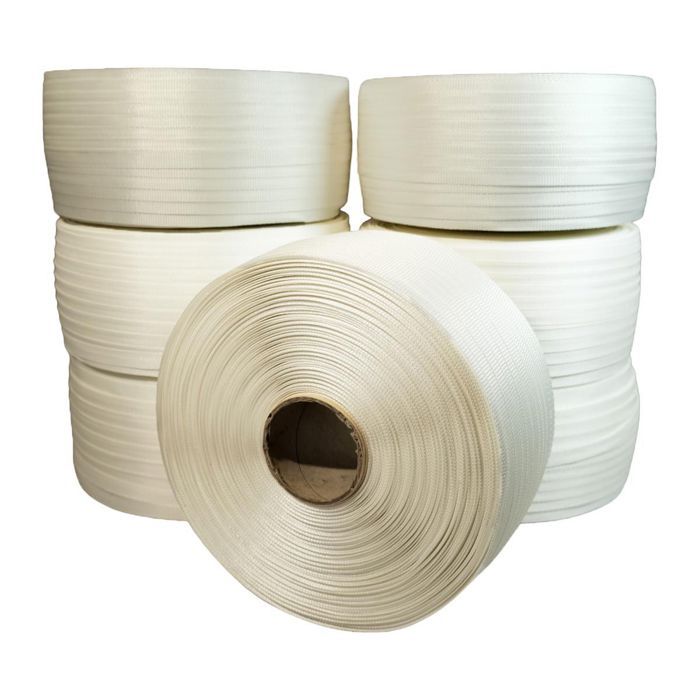 TECPLAST Lot de 7 Feuillards de cerclage tressés LFT1 13 mm x 1100 m ...