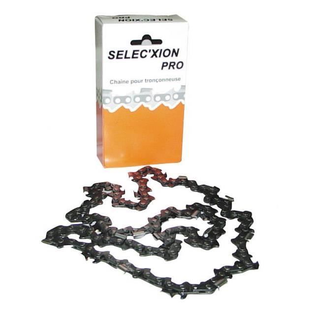 Chaîne tronçonneuse Pas: 3/8 - Jauge: 1.1mm - 55 Entraineurs ...