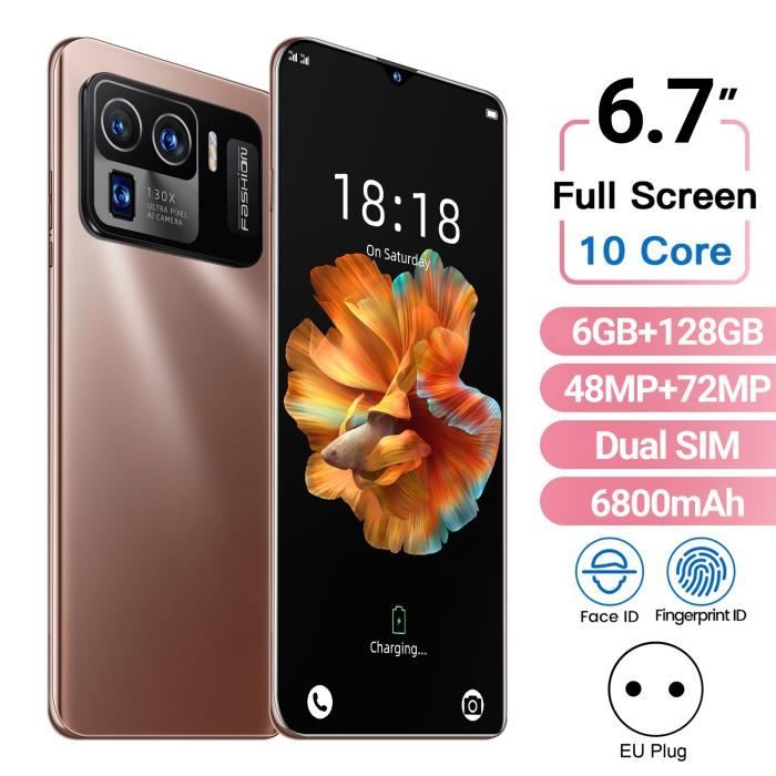 SMARTPHONE - M11 Ultra - 6,7 pouces - 16 Go RAM - 128 Go - Empreinte ...