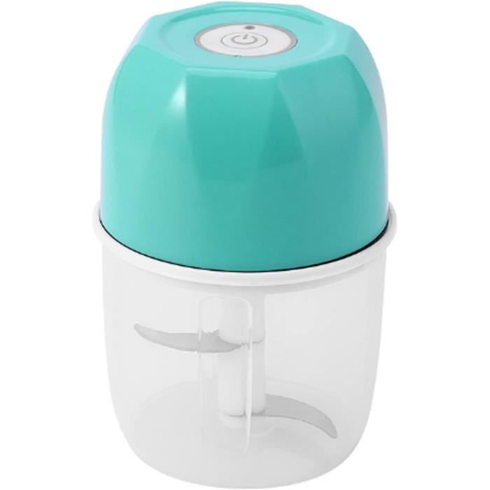 Robot de cuisine portable électrique coupe-légumes hachoir à ail Mini ...