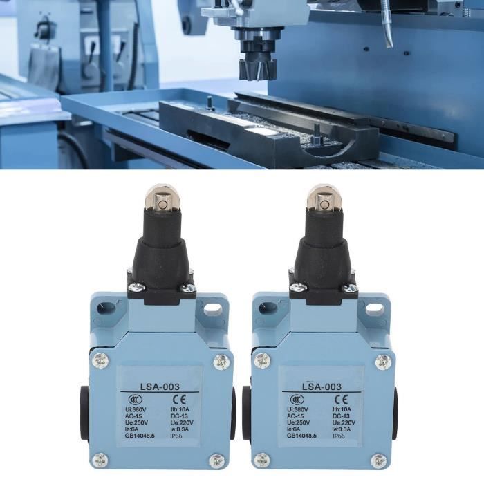 YOSOO Interrupteur de fin de course momentané Mécanisme à Double Lame ...