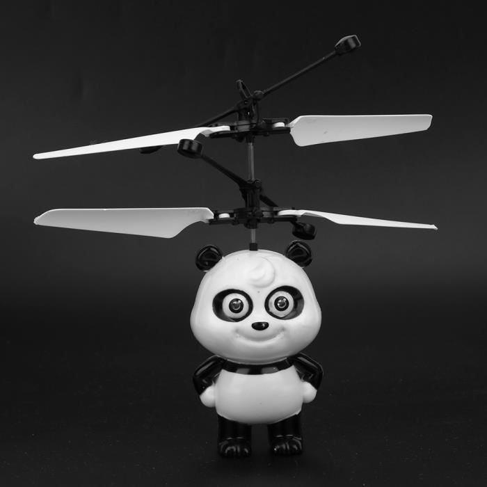 Tbest Jouet d avion a induction Panda Suspension Induction Aircraft Mini Drone Fly Induction RC Drone Toy Gift Panda Cdiscount Jeux Jouets