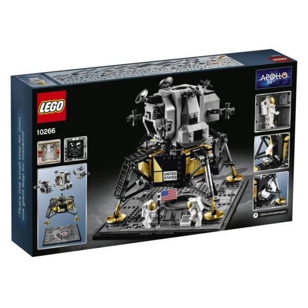 LEGO® CREATOR 10266 NASA Apollo 11 Lunar Lander - Cdiscount Jeux - Jouets