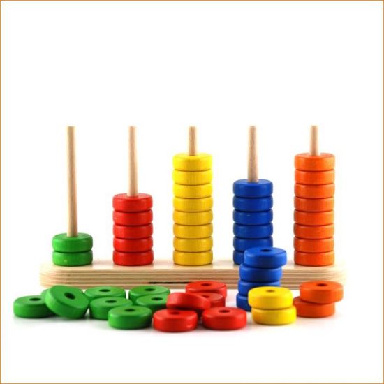 Dida - Abaque en bois - Jeu pour le calcul mathématique abacus vertical 5 - Cdiscount Jeux - Jouets