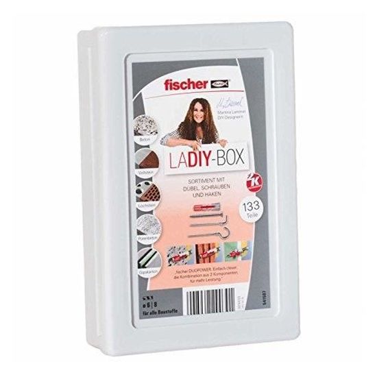 Boîte de fixation - FISCHER - 541507 - 133 pièces - Plastique, Acier ...