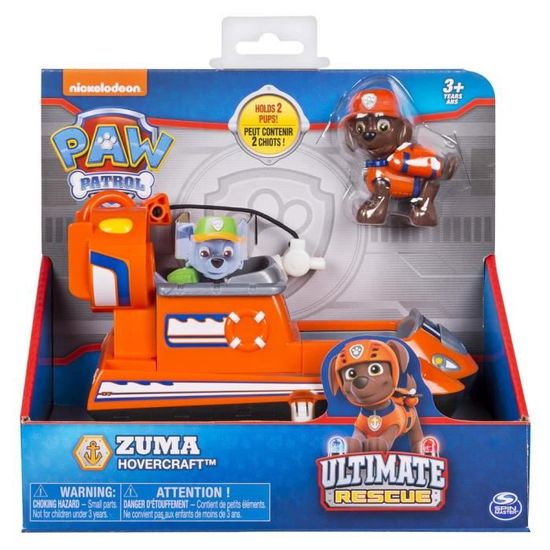 PAT PATROUILLE Zuma véhicule et Figurine Ultimate Rescue - Cdiscount ...
