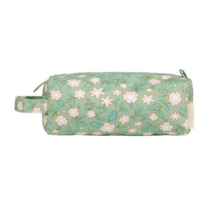 Trousse fleurie verte - Cdiscount Bagagerie - Maroquinerie