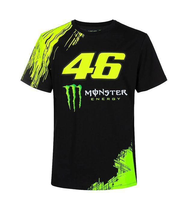 T-shirt Monster Energy VR46 Noir Homme - VR46 - Monster Energy ...