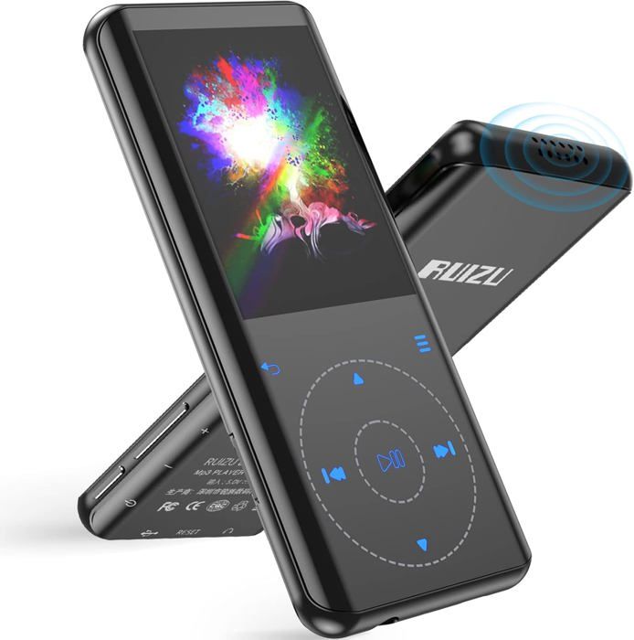 64 Go Lecteur Mp3 Bluetooth 5.3, Hifi Musique Lossless Sound, Boîtier ...