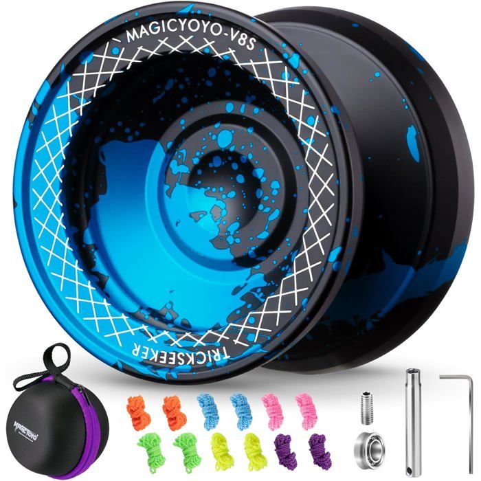 MAGICYOYO JoJo V8S Yoyo professionnel Finger Spin Yoyo pour débutants ...