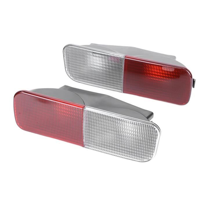 Akozon Boîtier de feu de Lot de 2 boîtiers de pare-chocs arrière gauche ...