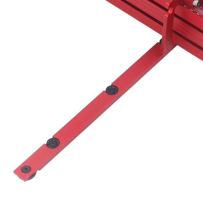 Gabarit à onglet pour scie circulaire avec système de clture ...