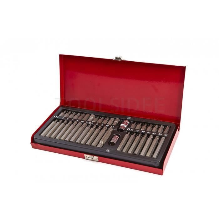 Bitset HBM 40 pièces Inbus, Torx et Multitool - Cdiscount Auto