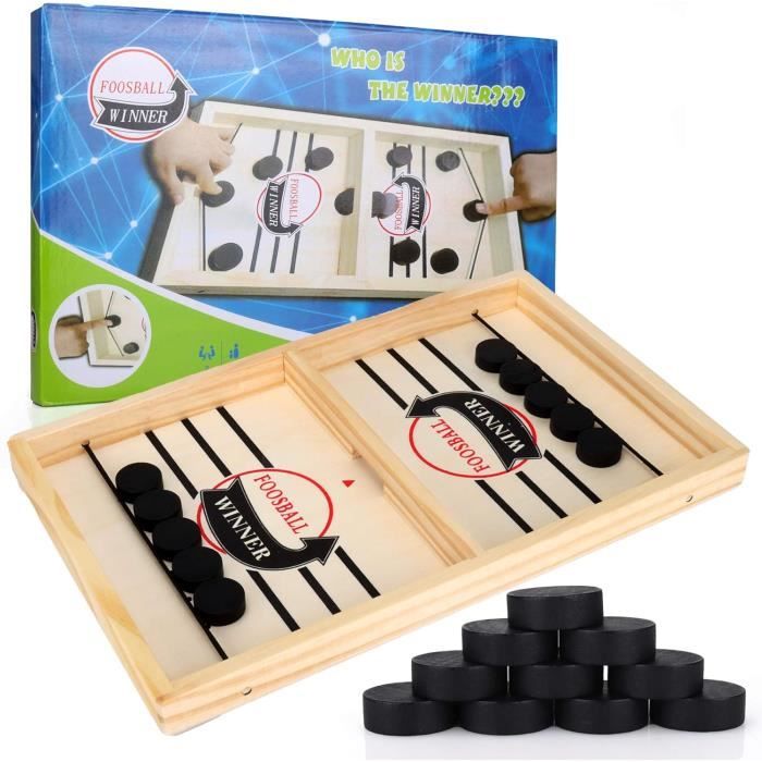 Fast Sling Puck Game, Jeu De Société Rapide Slingpuck, Catapult Board Game, Jeu De Palet À ...