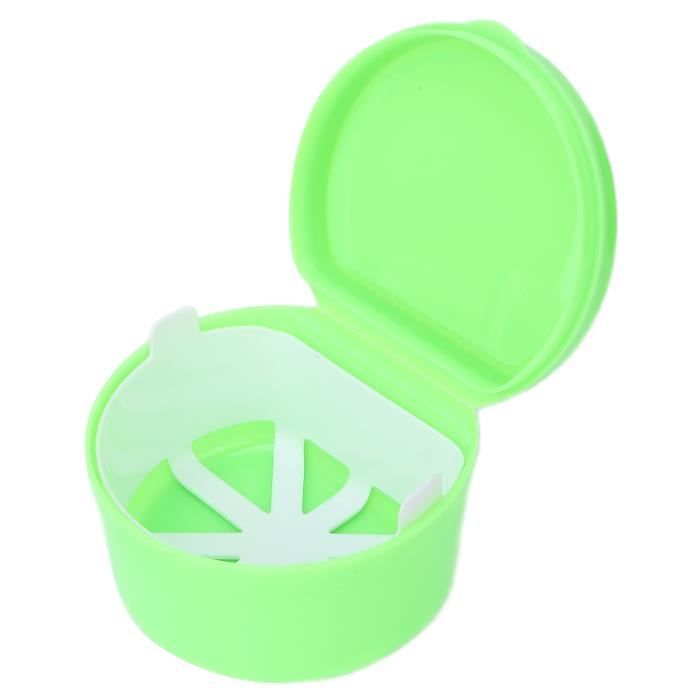 Conteneur de protège-dents Boîte de retenue dentaire portable Boîte de rangement pour fausses ...