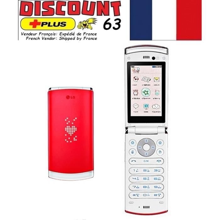 LG GD580 Rouge Débloqué Tout opérateurs - Cdiscount Téléphonie
