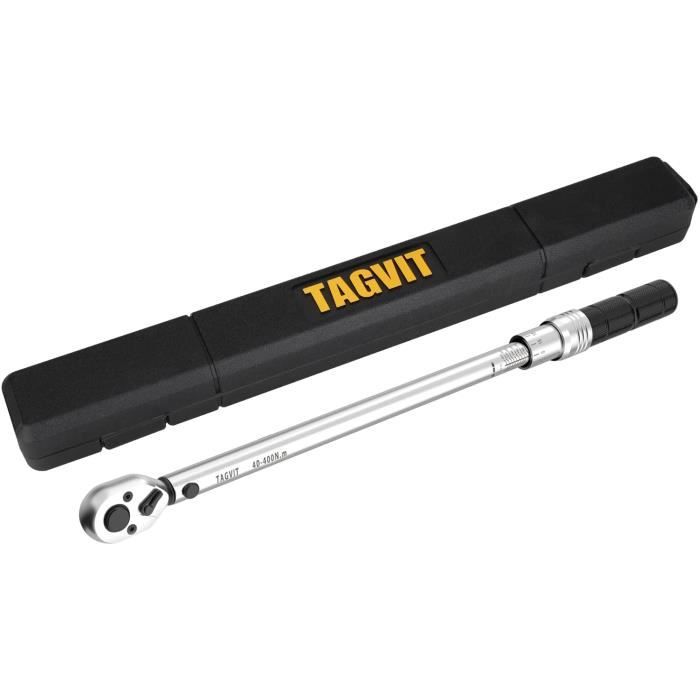 Cle Dynamometrique - Clé Dynamométrique 1/2 Haute Précision ±3% 40-400 ...