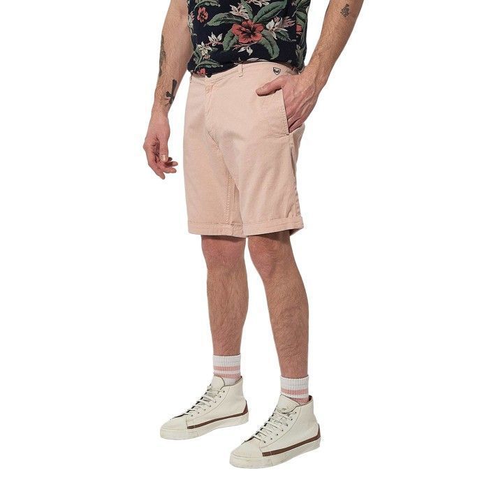 Short en jean pour homme Kaporal Saber - Rose - Regular - 98% Coton 2% ...