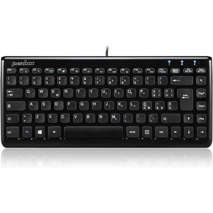 Peribos-407 Mini Clavier Usb Avec Câble,Type Chiclet,Ultra Fin Et ...