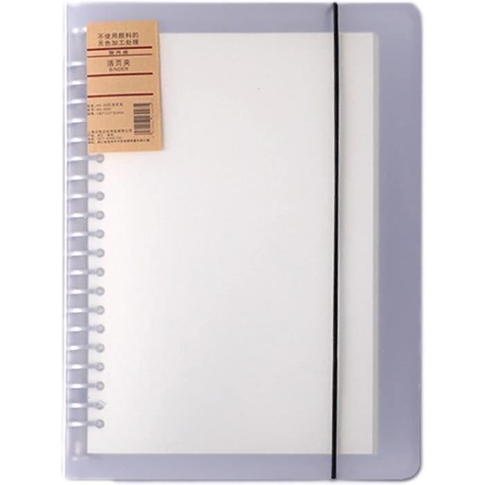 A4 - A5 - B5 Cahier De Notes De Feuilles En Vrac Rechargeable 4 Inners ...