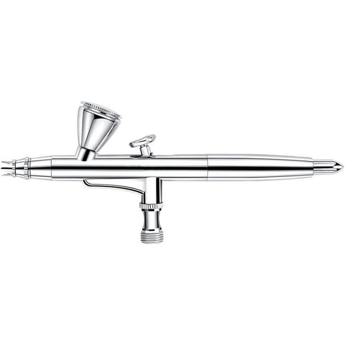 Pistolet À Peinture Airbre À Double Action Gravity 0.3Mm Pistolet De ...