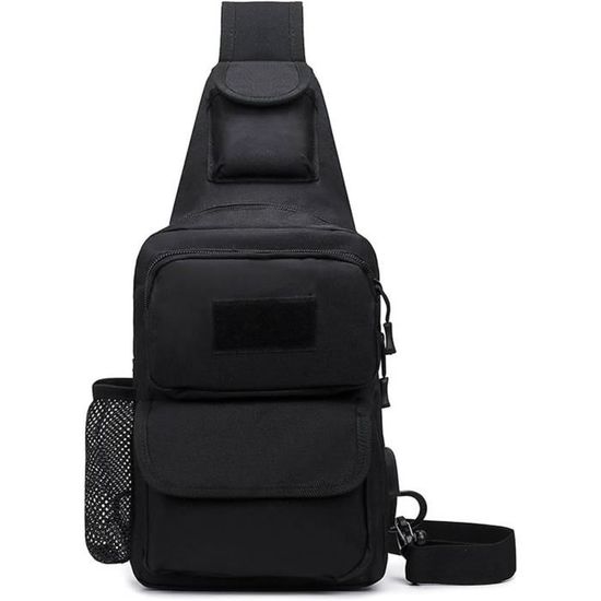 Sac Poitrine Tactique Militaire Sac Bandoulière Homme Femme Randonnée ...